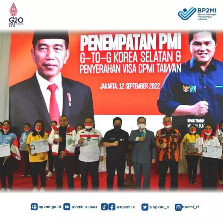 CPMI,dilepas langsung oleh Kepala BP2MI, Benny Rhamdani dan Menteri ...